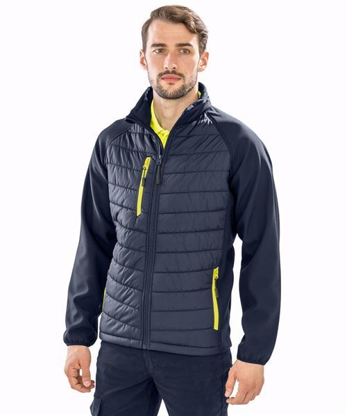 Compass padded softshell jacket | R237X | Maverick Customwear Ltd