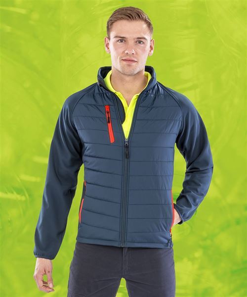 Compass padded softshell jacket | R237X | Maverick Customwear Ltd